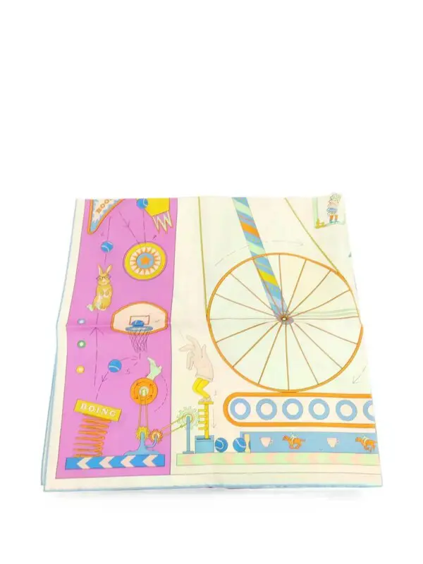 Hermès Graphic-print Scarf