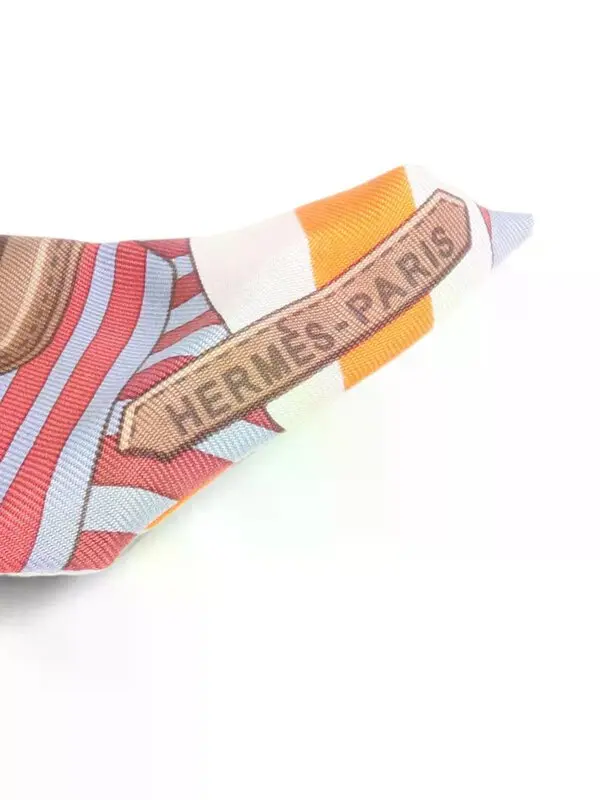 Hermès Twilly Printed Scarf