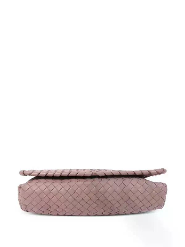 Bottega Veneta Lambskin Shoulder Bag - Pink