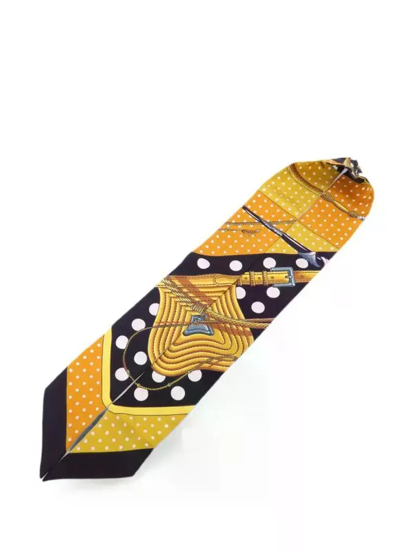 Hermès Twilly Polka-dot Scarf