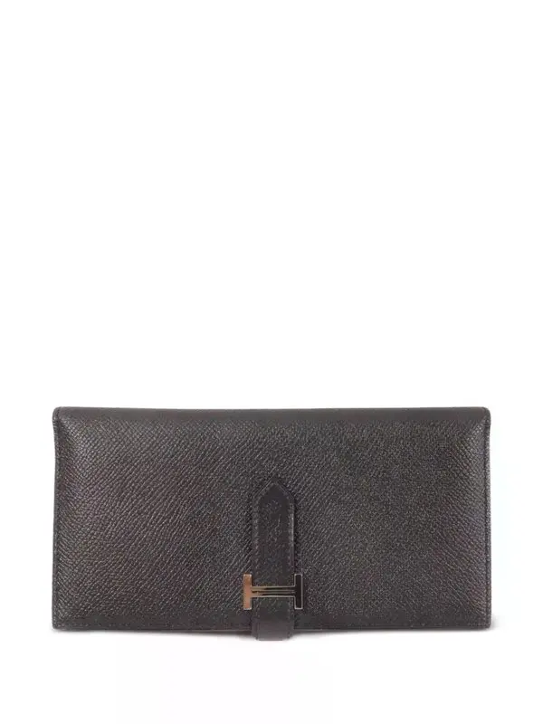 Hermès Leather Wallet - Black