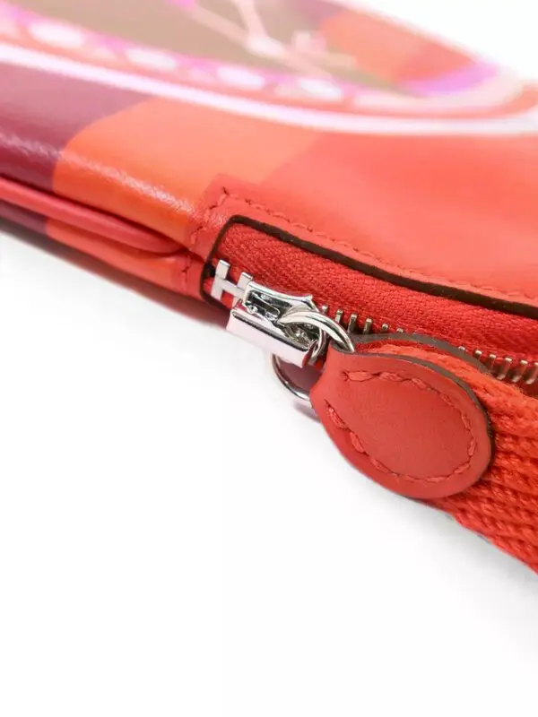 Hermès Carre Pocket Horse-print Wallet