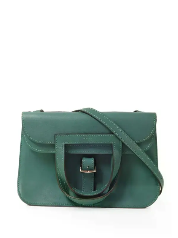 Hermès Mini Halzan Shoulder Bag - Green