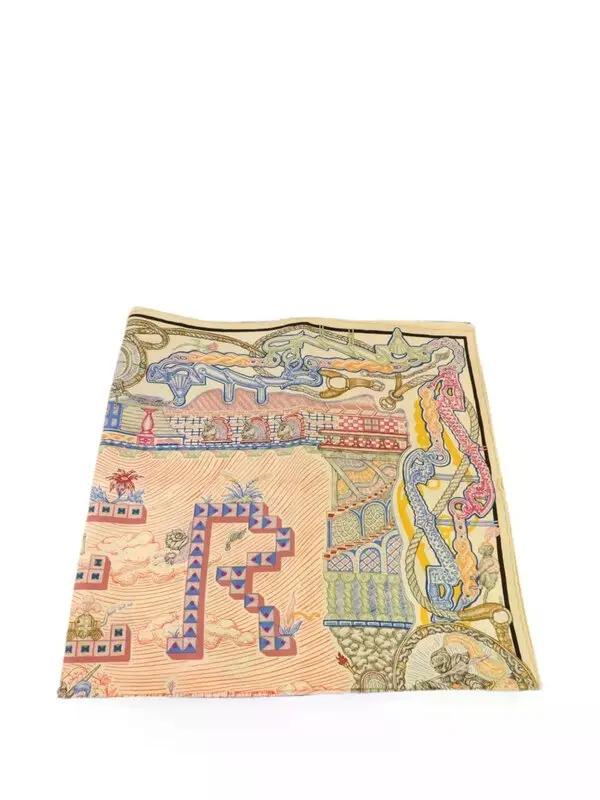 Hermès Super Quest Silk Scarf