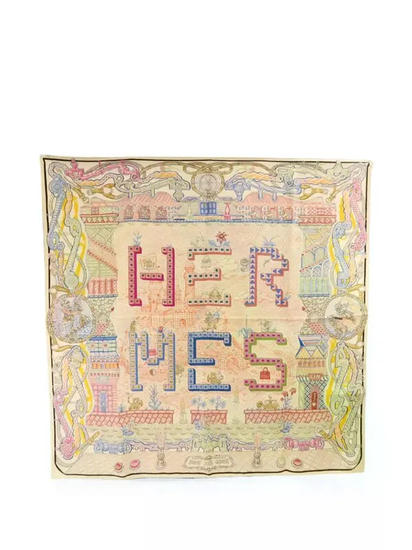 Hermès Super Quest Silk Scarf