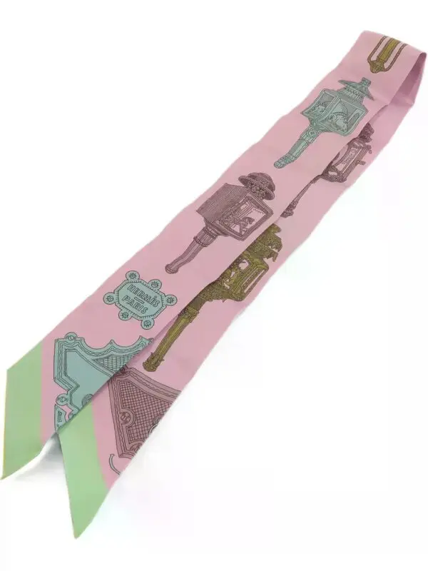 Hermès Twilly Print-detail Scarf
