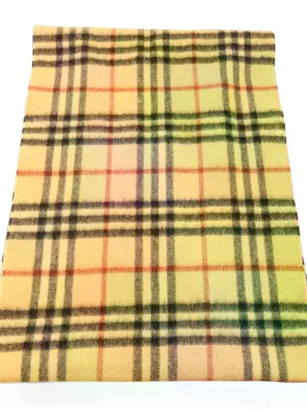 Burberry Check-pattern Cashmere Scarf