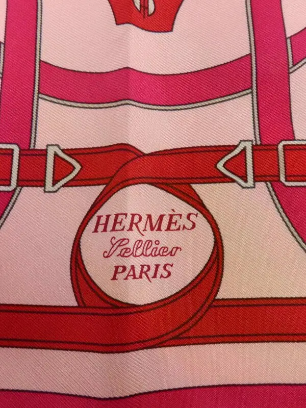 Hermès Equestrian-print Scarf