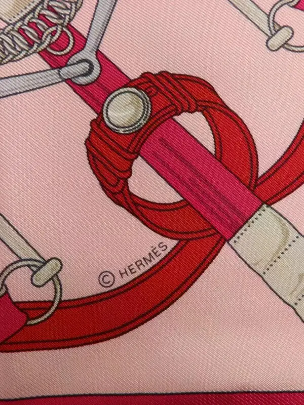 Hermès Equestrian-print Scarf