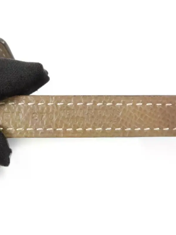 Hermès Gamma Leather Belt