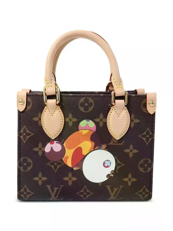 LOUIS VUITTON Takashi Murakami Panda Bb On The Go Shoulder Bag