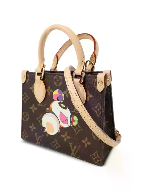LOUIS VUITTON Takashi Murakami Panda Bb On The Go Shoulder Bag