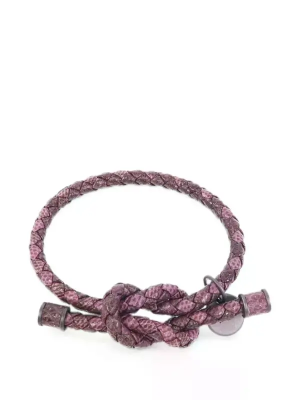 Bottega Veneta Braided Leather Bracelet