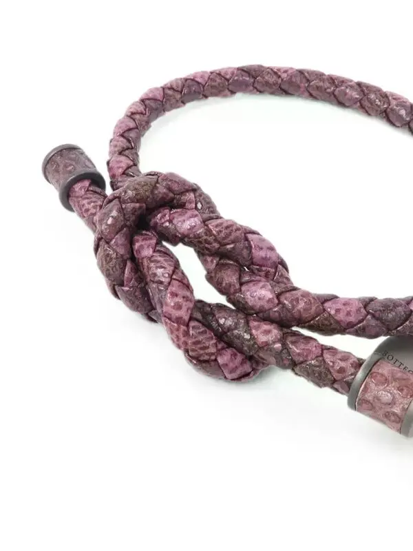 Bottega Veneta Braided Leather Bracelet