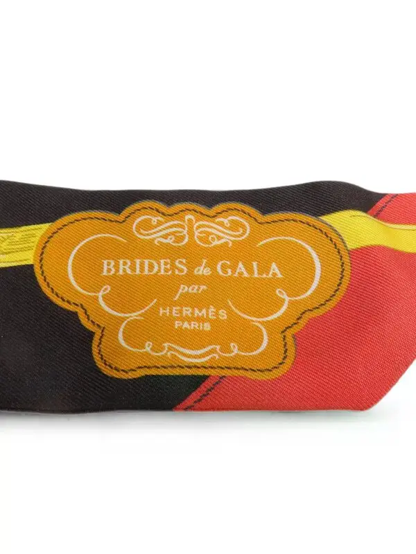 Hermès Brides De Gala Twilly Silk Scarf