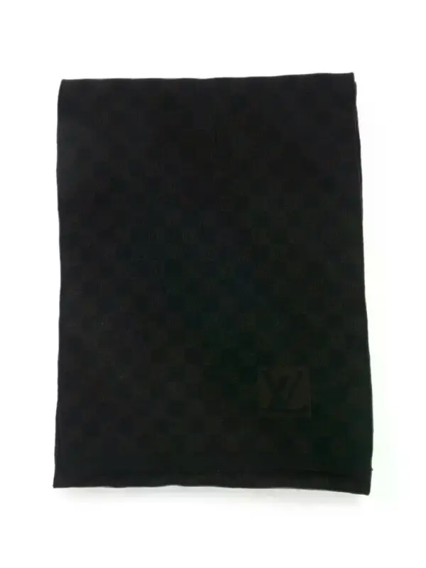 LOUIS VUITTON Patterned Wool Scarf