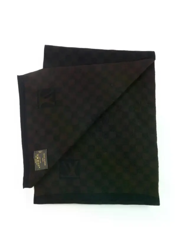 LOUIS VUITTON Patterned Wool Scarf