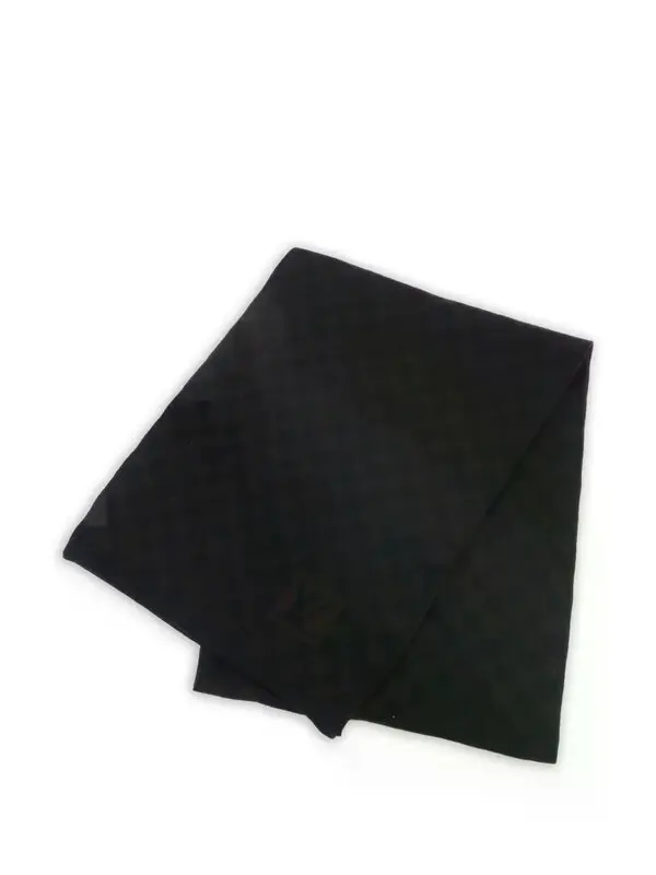 LOUIS VUITTON Patterned Wool Scarf