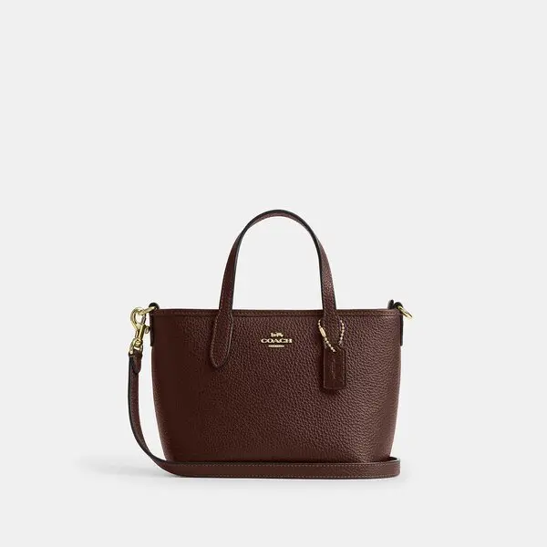 COACH OUTLET City Mini Tote Bag - Gold/maple