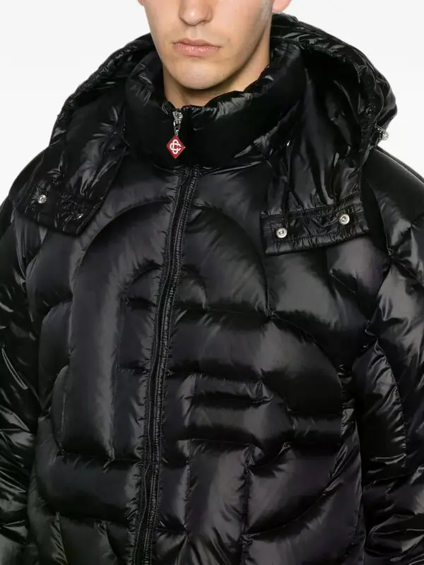 Casablanca Logo Motif Quilted Jacket