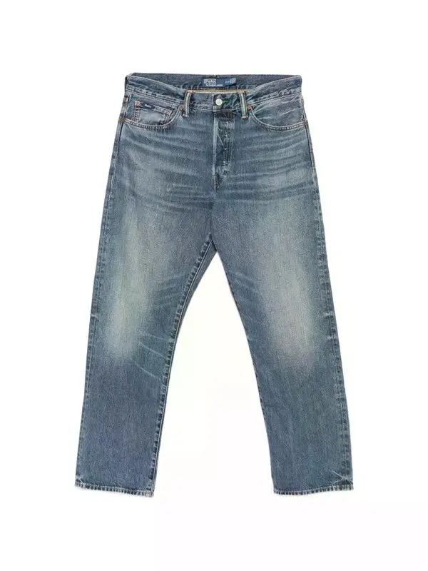 Polo Ralph Lauren Belt-loop Buttoned Jeans