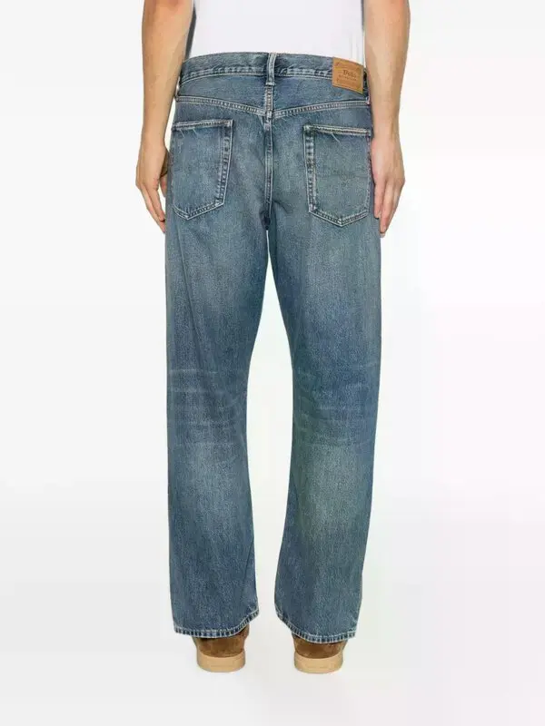 Polo Ralph Lauren Belt-loop Buttoned Jeans