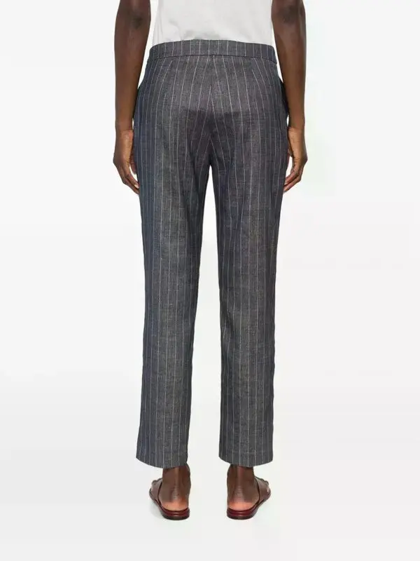 ZANETTI Pinstripe Tailored Trousers