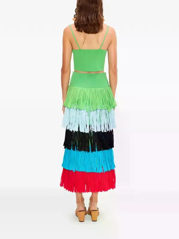 SIMONMILLER Dio Knitted Midi Skirt