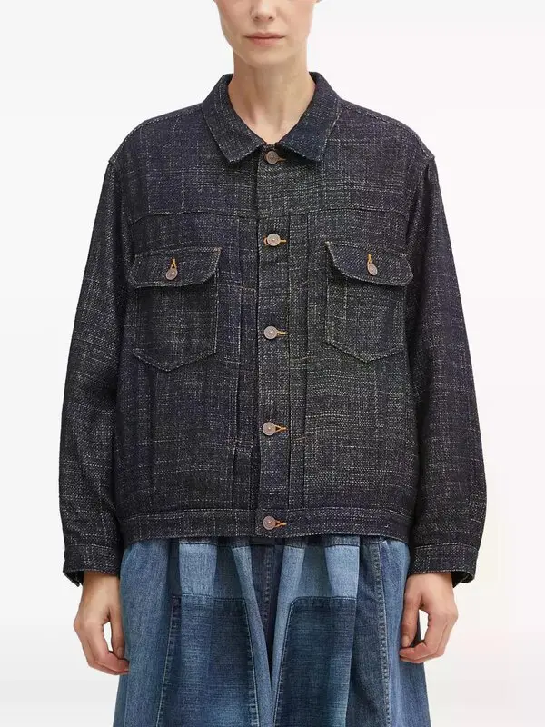 Visvim Tweed-effect Button-up Jacket