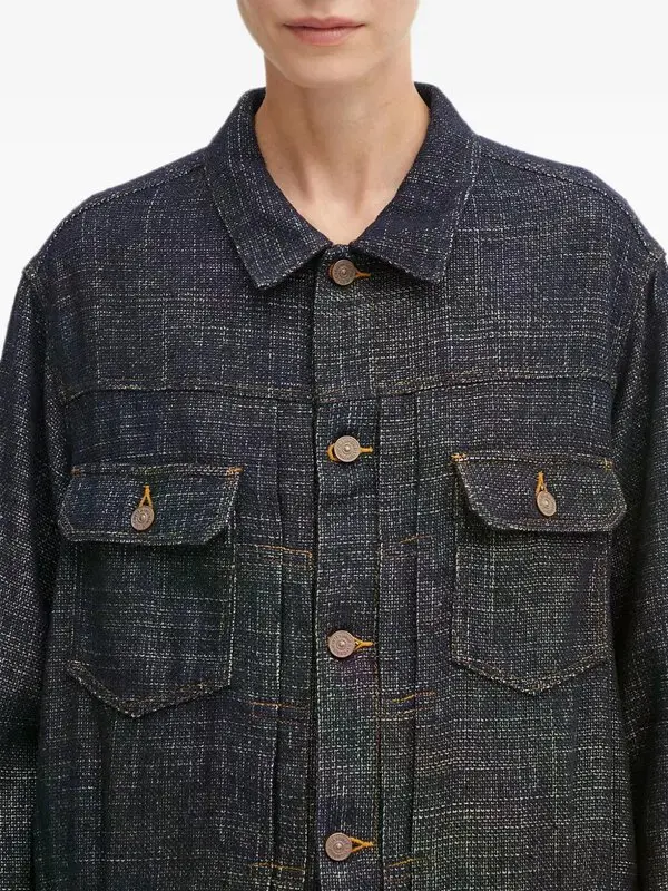 Visvim Tweed-effect Button-up Jacket