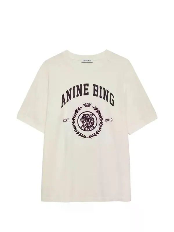 ANINE BING Jaylin Logo Print T-shirt