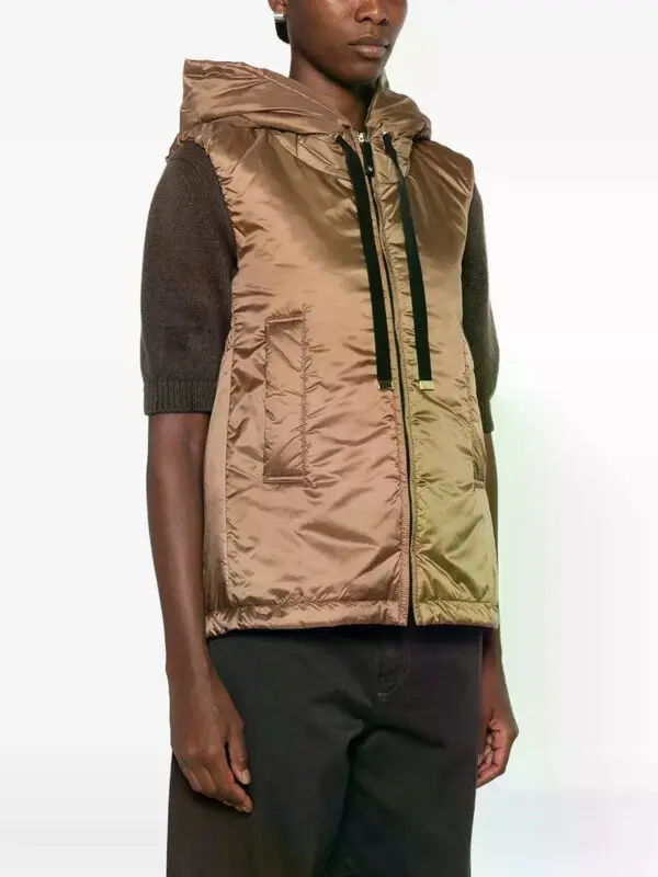 Max Mara Hooded Puffer Gilet