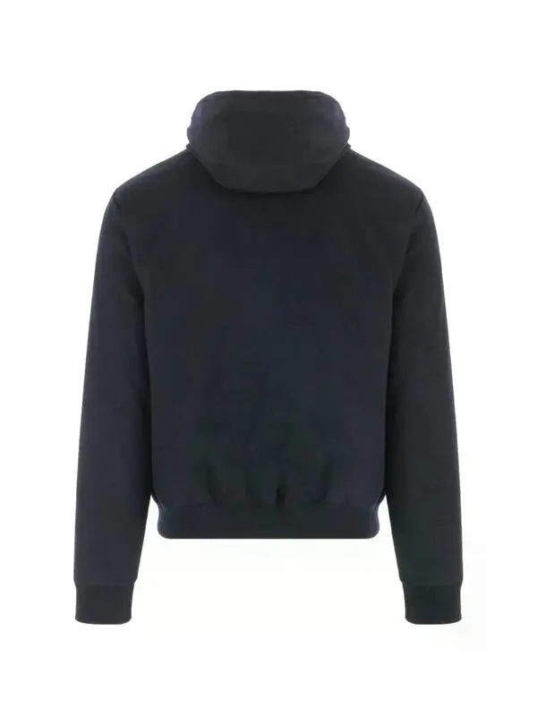 MOORER Hooded Zip-up Jacket