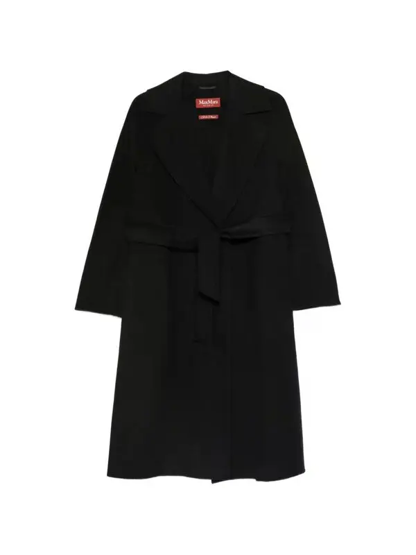 Max Mara Belted Wide-lapel Coat