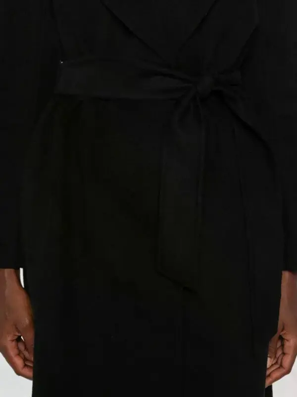 Max Mara Belted Wide-lapel Coat