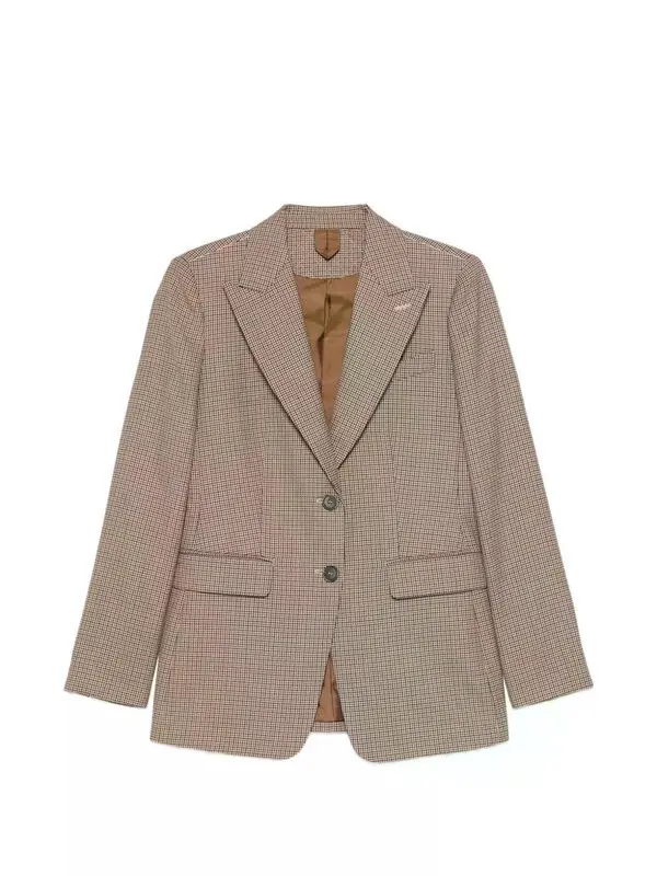 Max Mara Caro Houndstooth Tailored Jacket