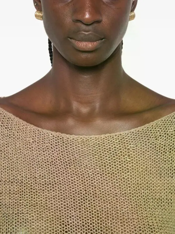 Enza Costa Open-knit Sweater