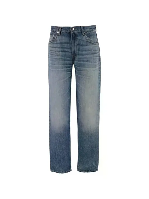 HAIKURE Straight-leg Washed-finish Jeans