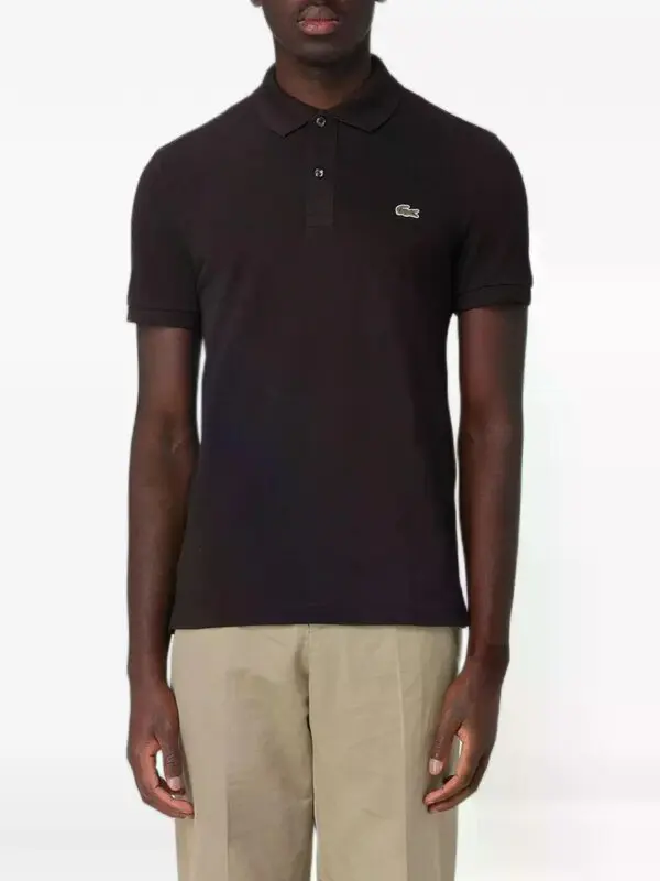 Lacoste Logo-patch Piqué Polo Shirt