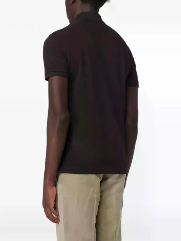 Lacoste Logo-patch Piqué Polo Shirt