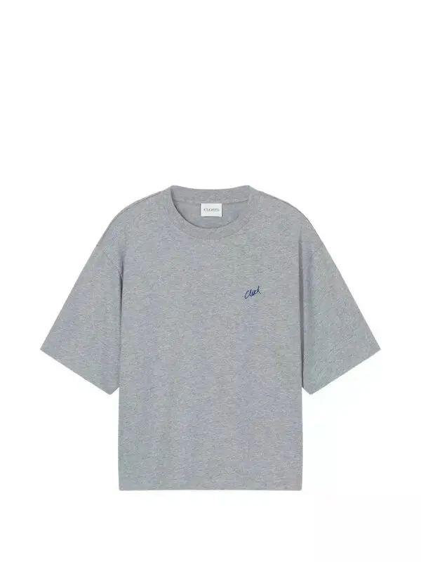 Closed Embroidered Logo T-shirt
