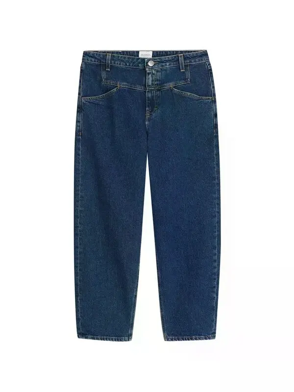 Closed Stover-x High-waisted Straight-leg Jeans