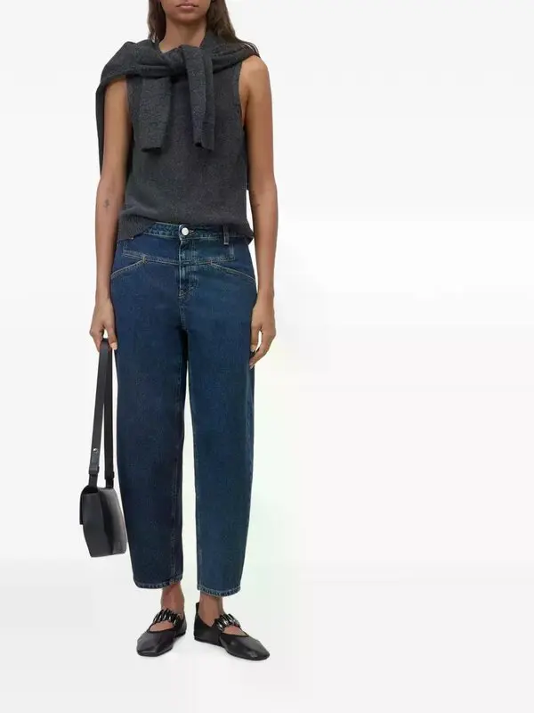Closed Stover-x High-waisted Straight-leg Jeans