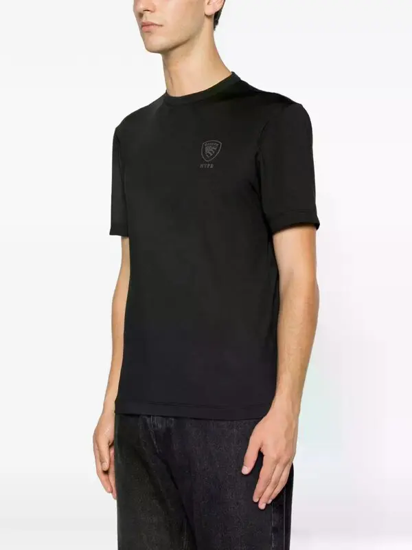 BLAUER. Logo-printed T-shirt