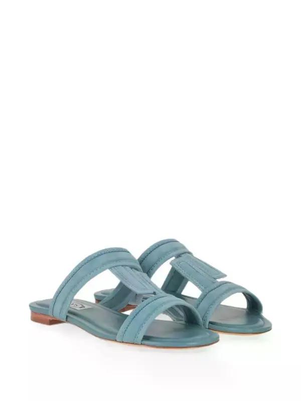 TOD'S Suede T-bar Sandals
