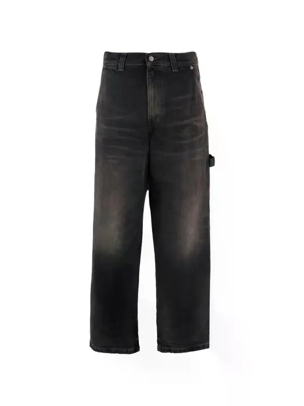HAIKURE Washed-finish Straight-leg Jeans