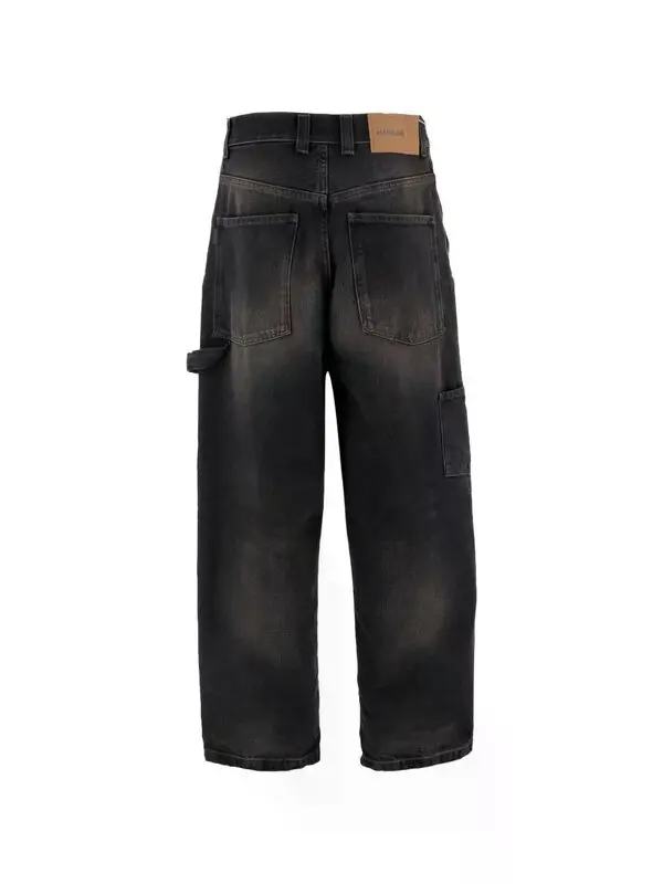 HAIKURE Washed-finish Straight-leg Jeans