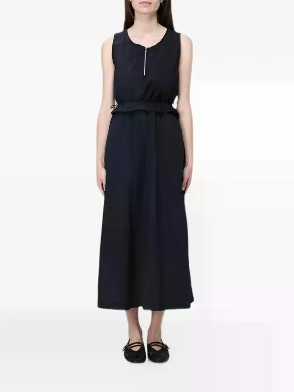 COLMAR Sleeveless Drawstring Midi Dress