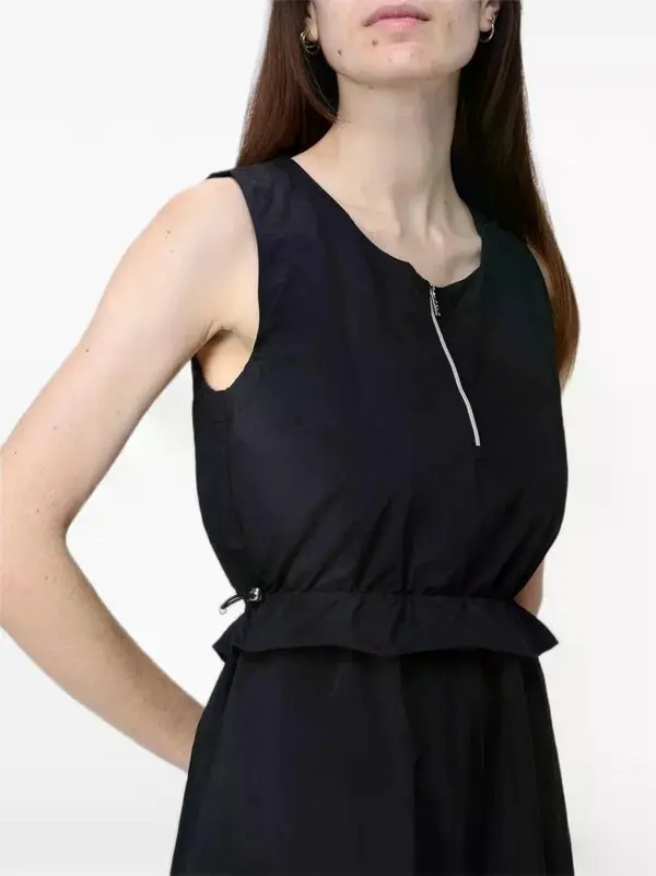 COLMAR Sleeveless Drawstring Midi Dress