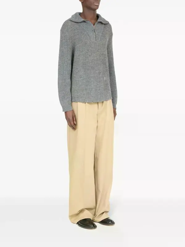 MAISON MARGIELA Distressed Shetland Sweater